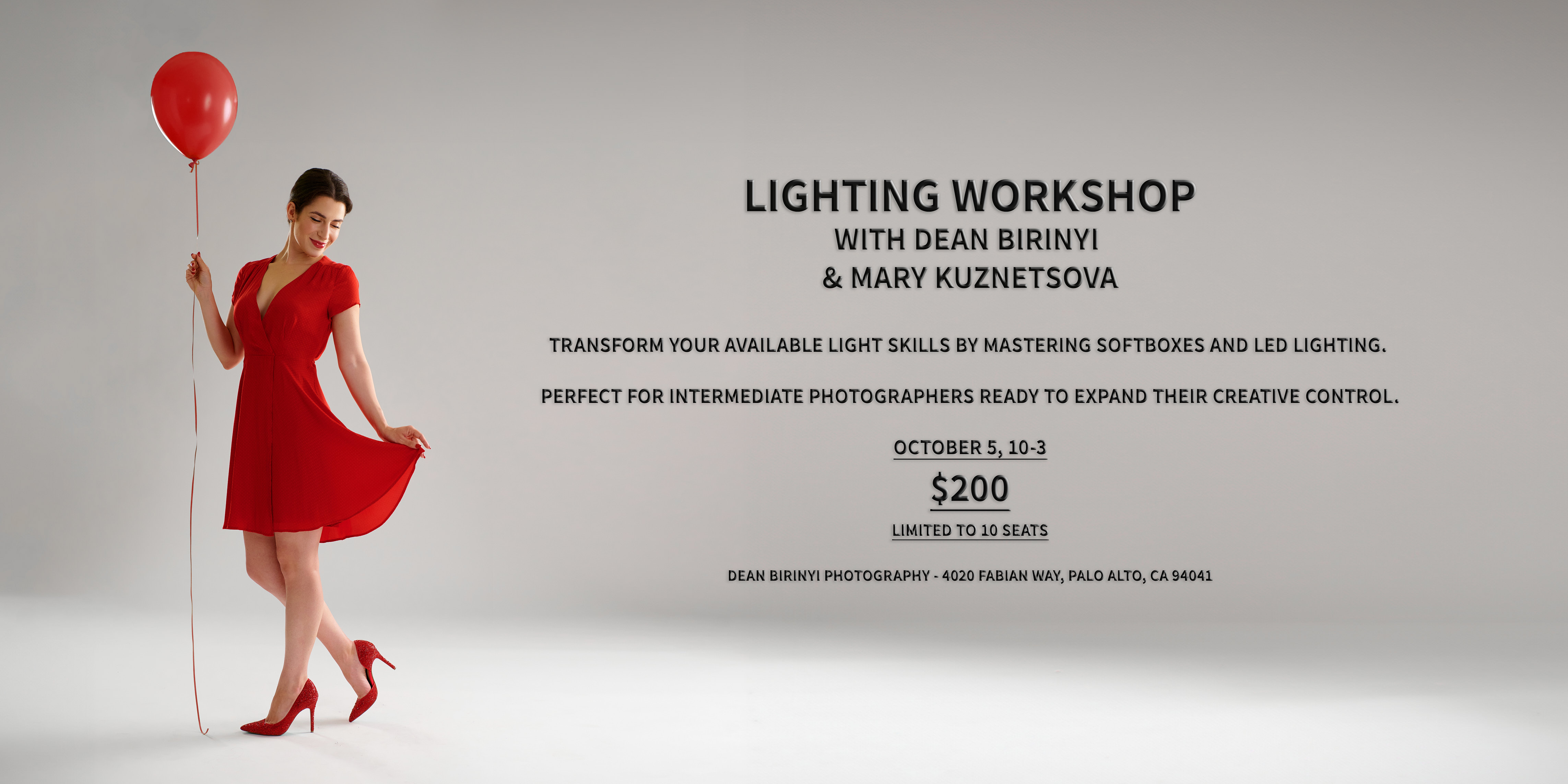 Studio Lighting Class for Photographers | LED & Softbox